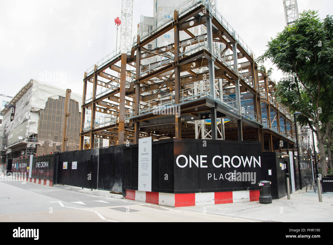 One Crown Place, Wilson Street, London, EC2, UK Stock Photo - Alamy