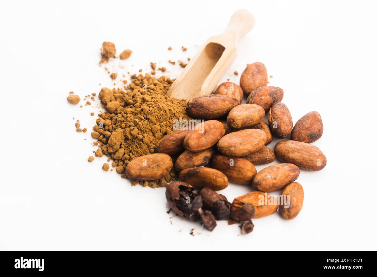 Chocolate spoon detail Cut Out Stock Images & Pictures - Alamy