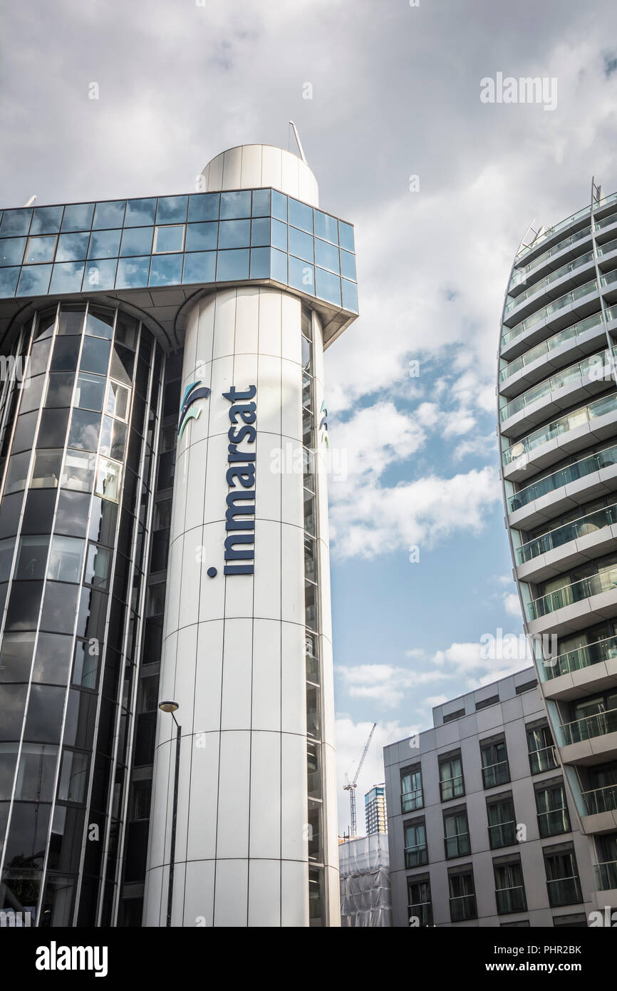 Inmarsat offices on Old Street, Roundabout, London, UK Stock Photo - Alamy