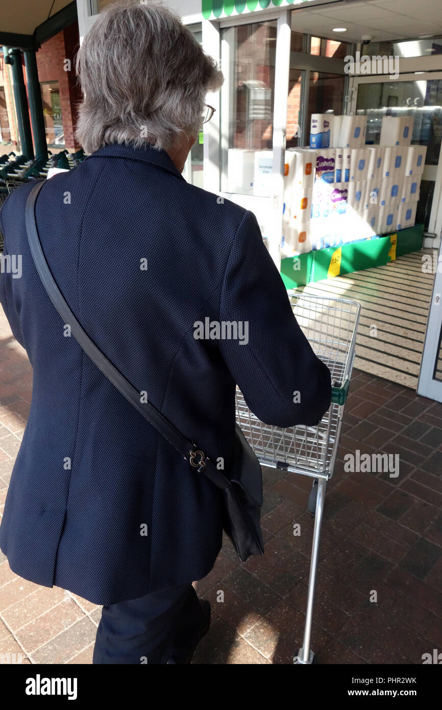 shopping at Morrisons, Halfway, Sheffield, England Stock Photo - Alamy