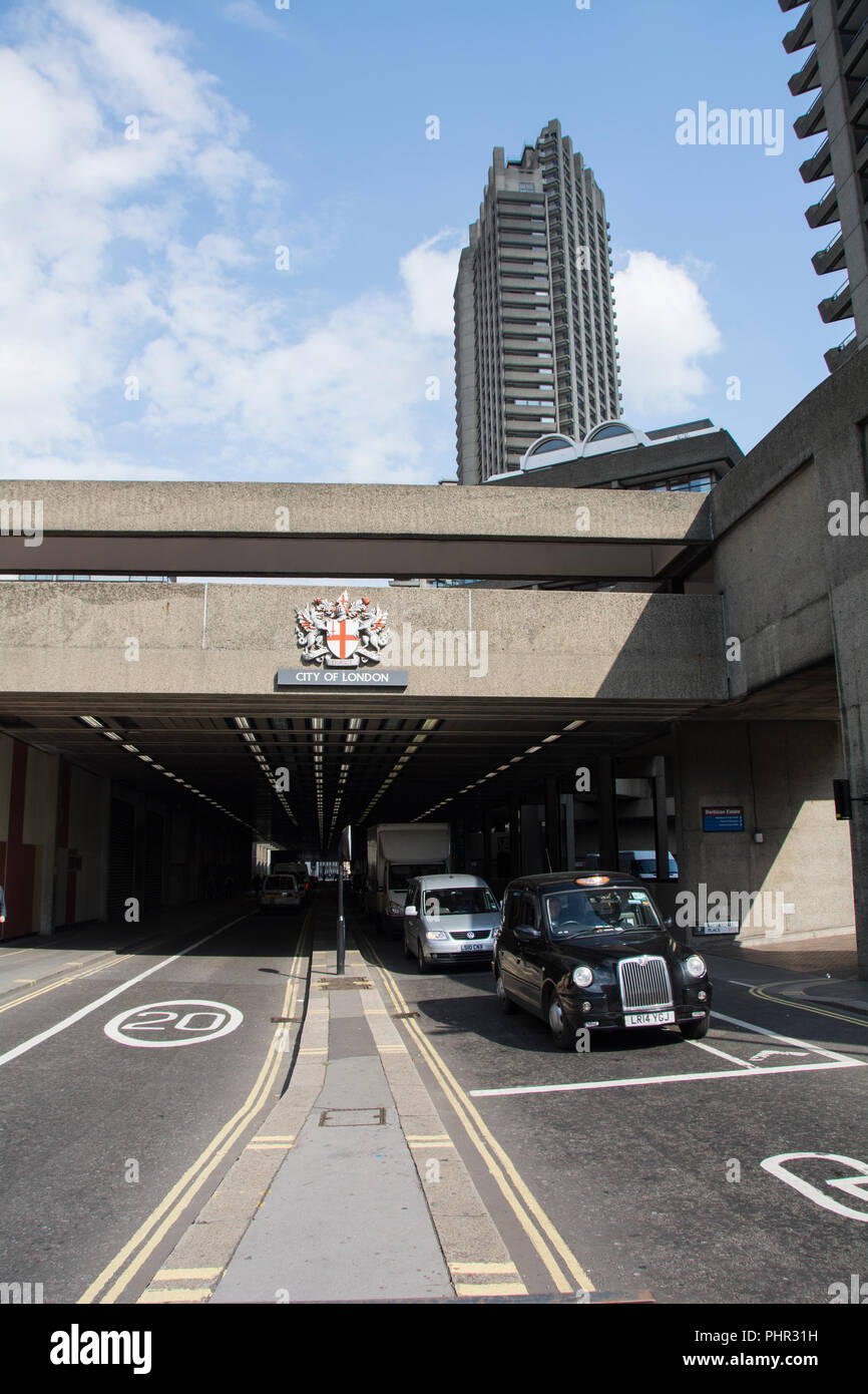 Signage barbican hi-res stock photography and images - Alamy