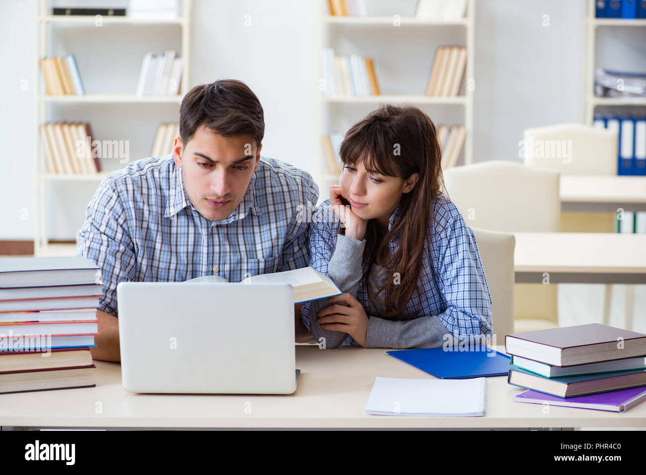 Students sitting and studying in classroom college Stock Photo - Alamy
