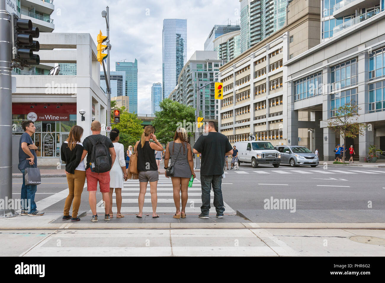 Toronto famous people street hi-res stock photography and images - Alamy