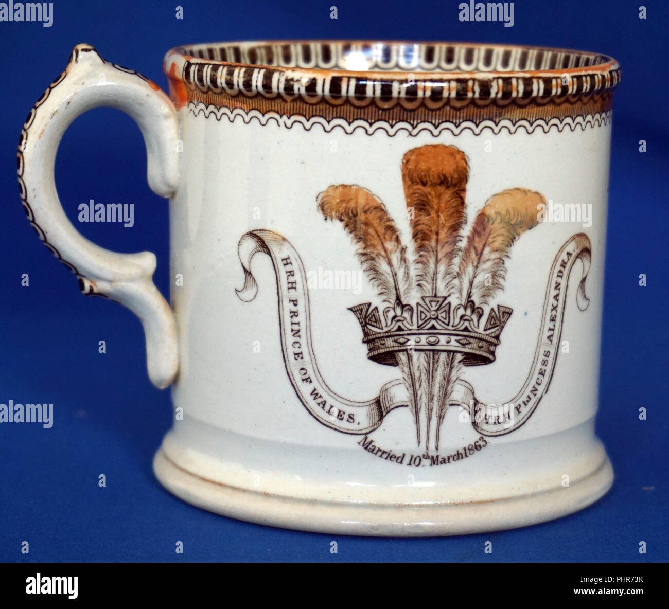 King Edward VII Commemorative Marriage mug Stock Photo - Alamy