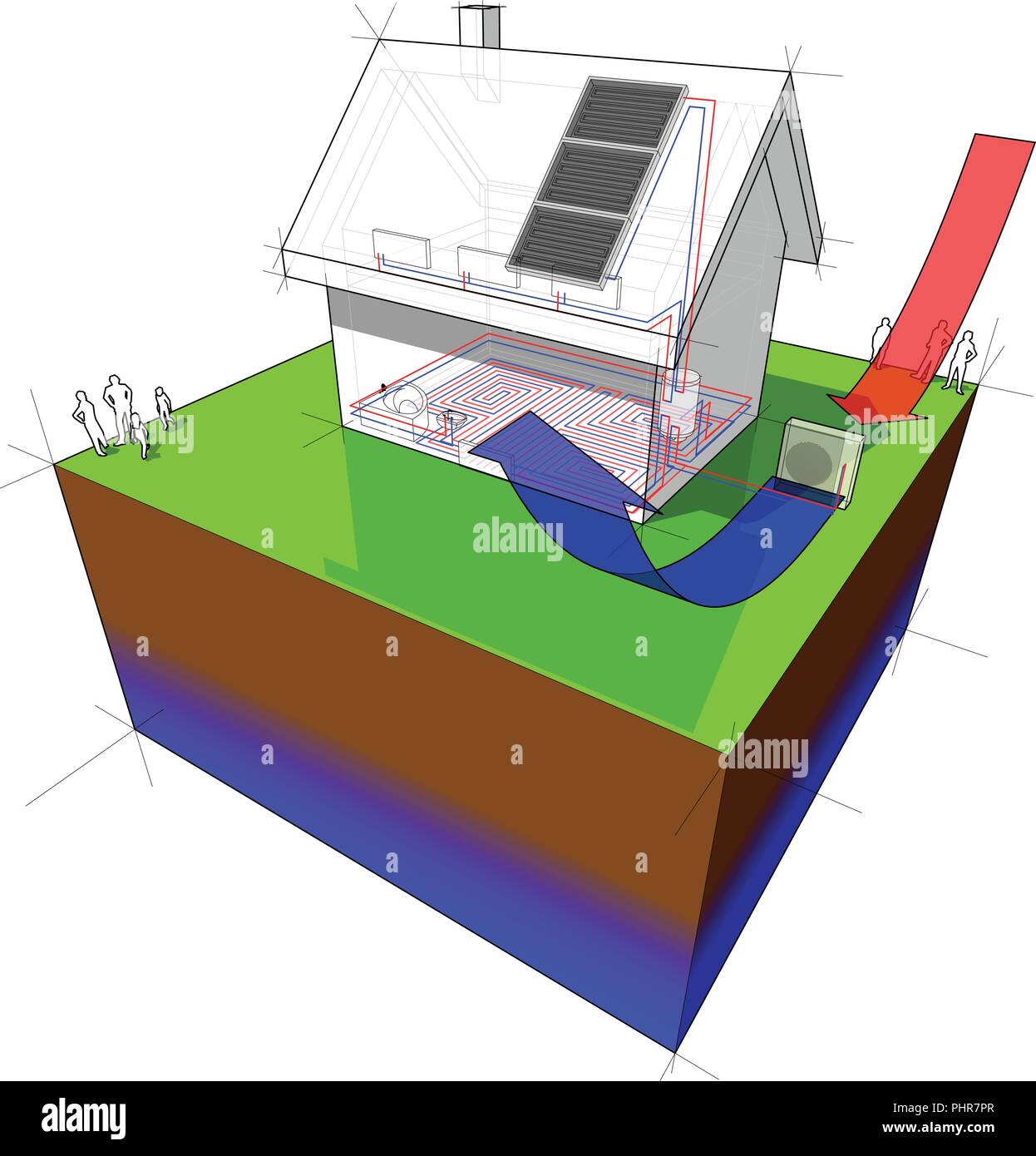 Sun combined Stock Vector Images - Alamy