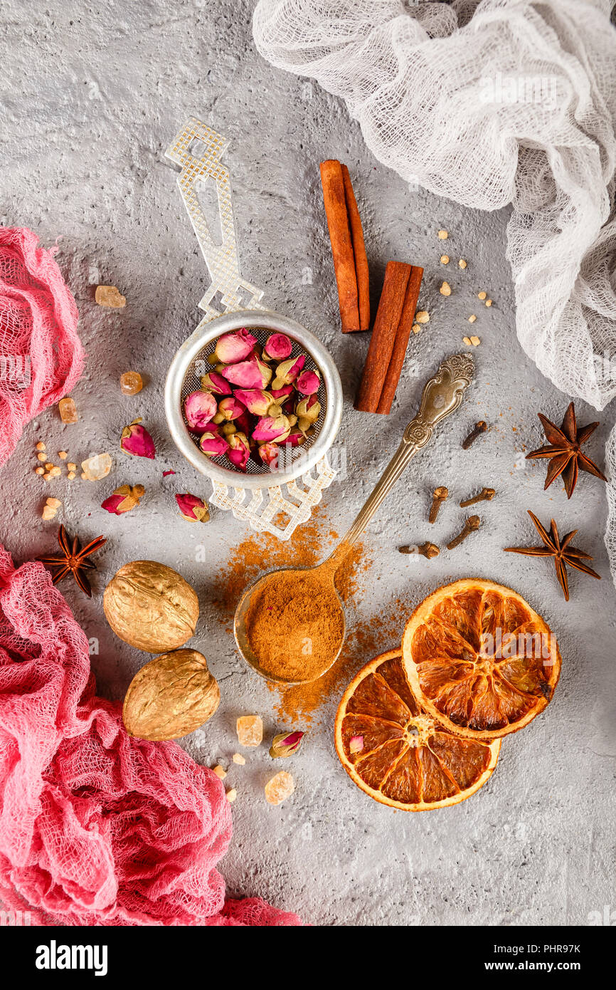 Different Kinds of Spices Stock Photo - Alamy