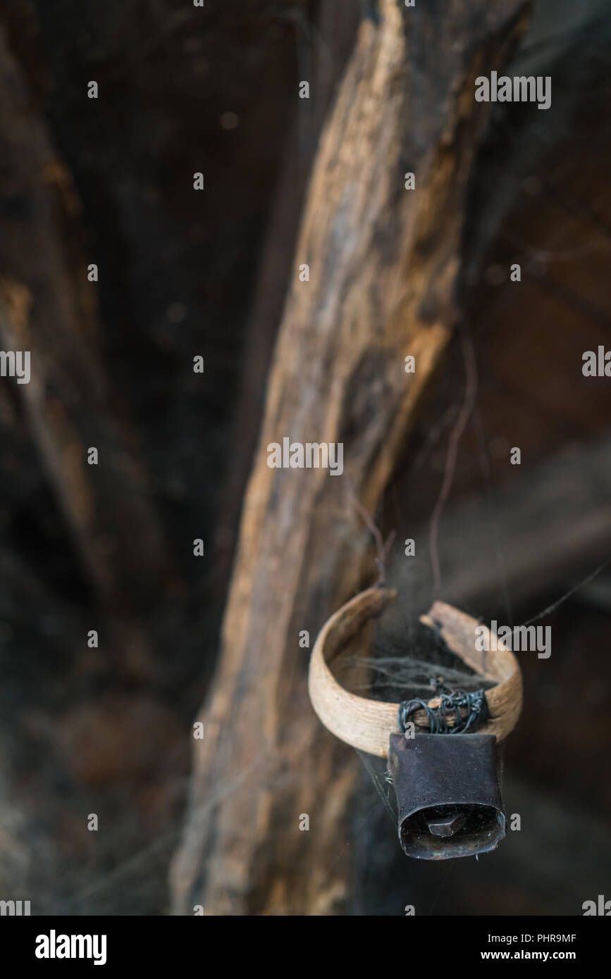 Traditional old cow neck bell Stock Photo - Alamy