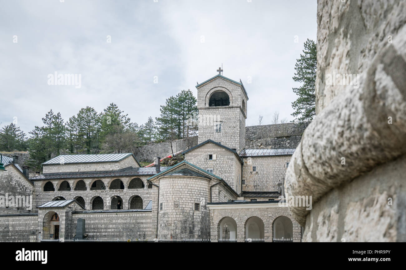 Ancient Monastery in Cetinje town Stock Photo - Alamy