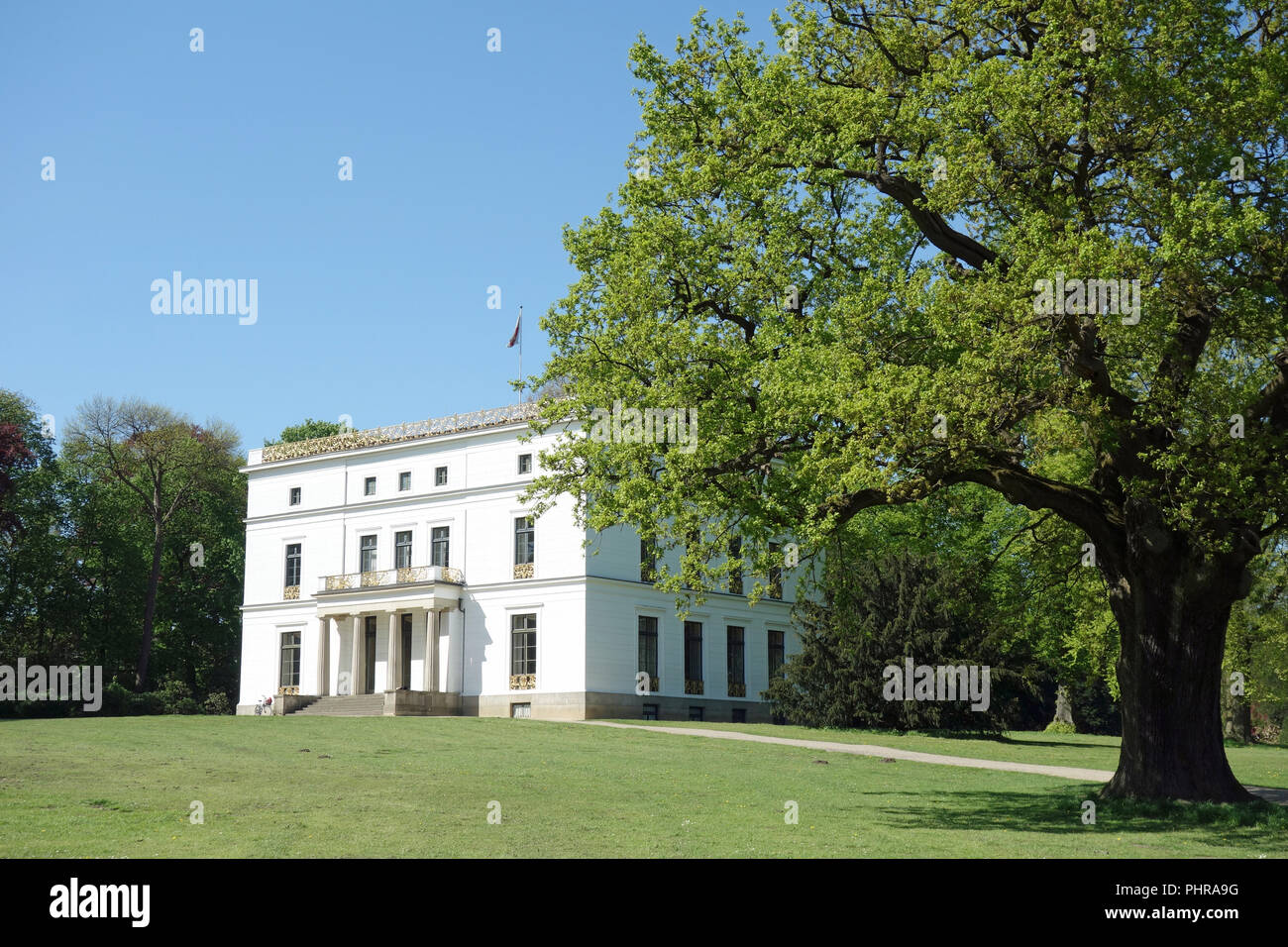 The Jenisch House in Hamburg Othmarschen Stock Photo - Alamy