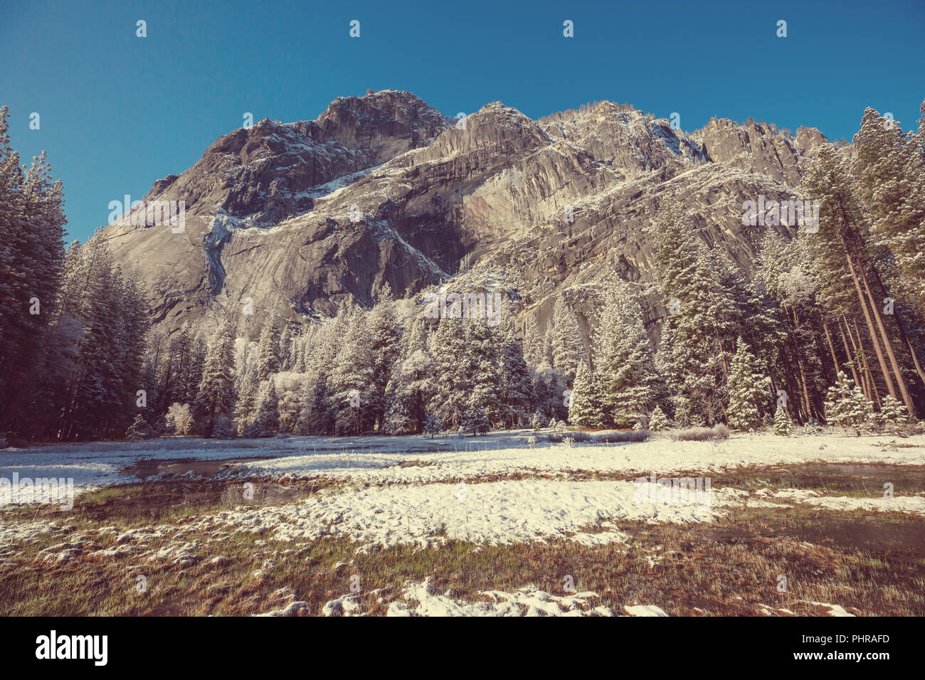Early spring in Yosemite Stock Photo - Alamy