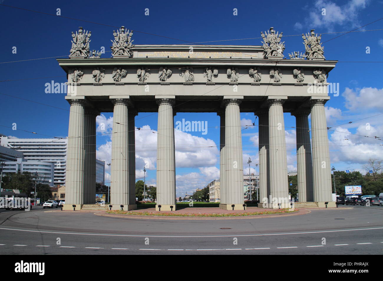 historical triumphal gates Stock Photo - Alamy