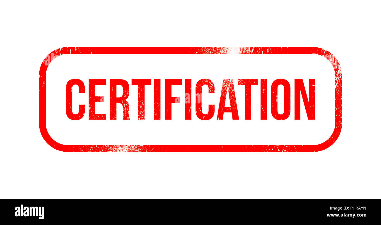 Business certification logo Cut Out Stock Images & Pictures - Alamy