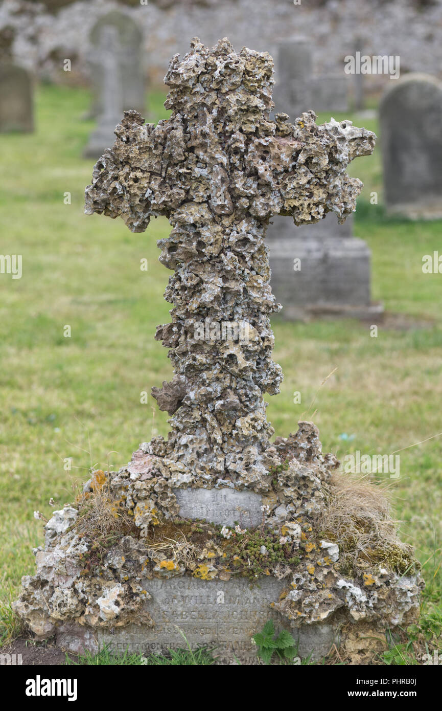 sea damaged cross Stock Photo - Alamy
