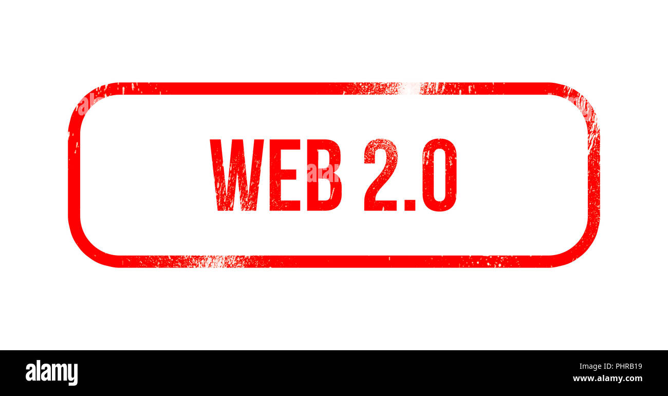 Web 2 0 stamp hi-res stock photography and images - Alamy