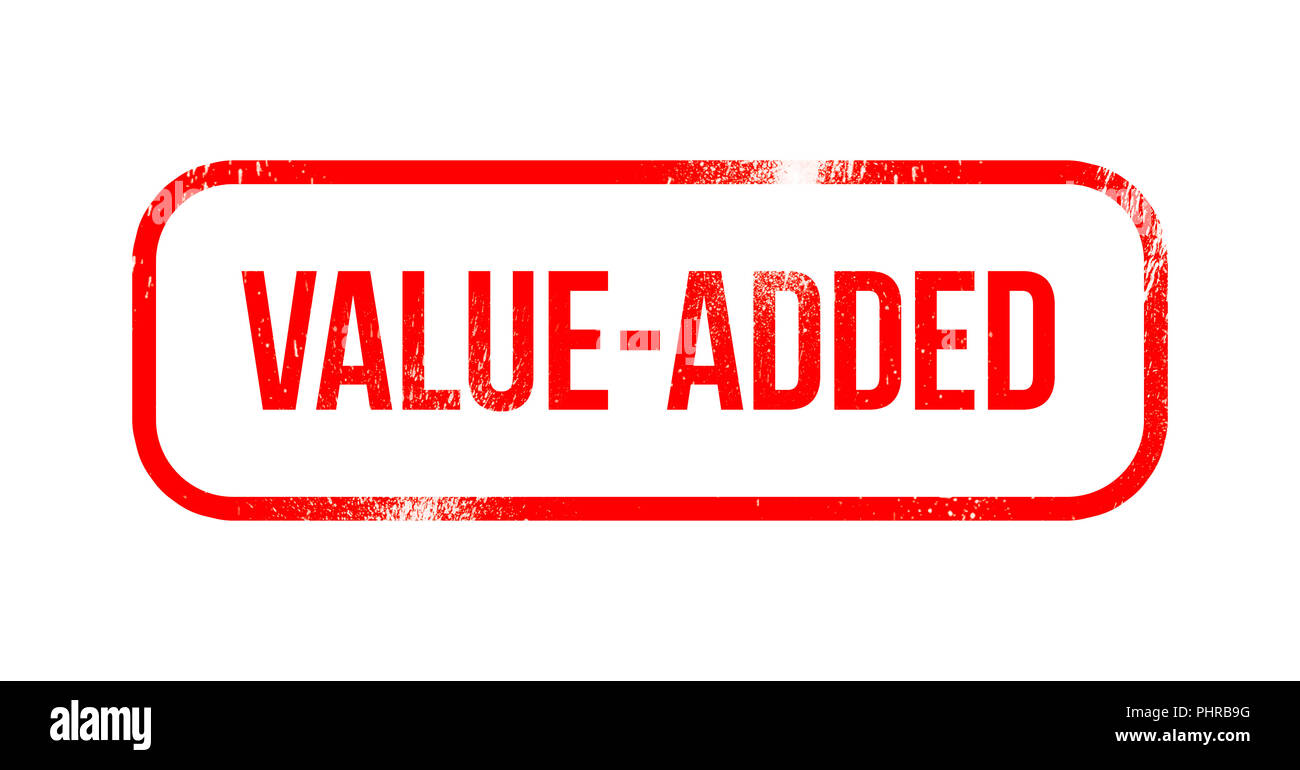 Added value stamp hi-res stock photography and images - Alamy
