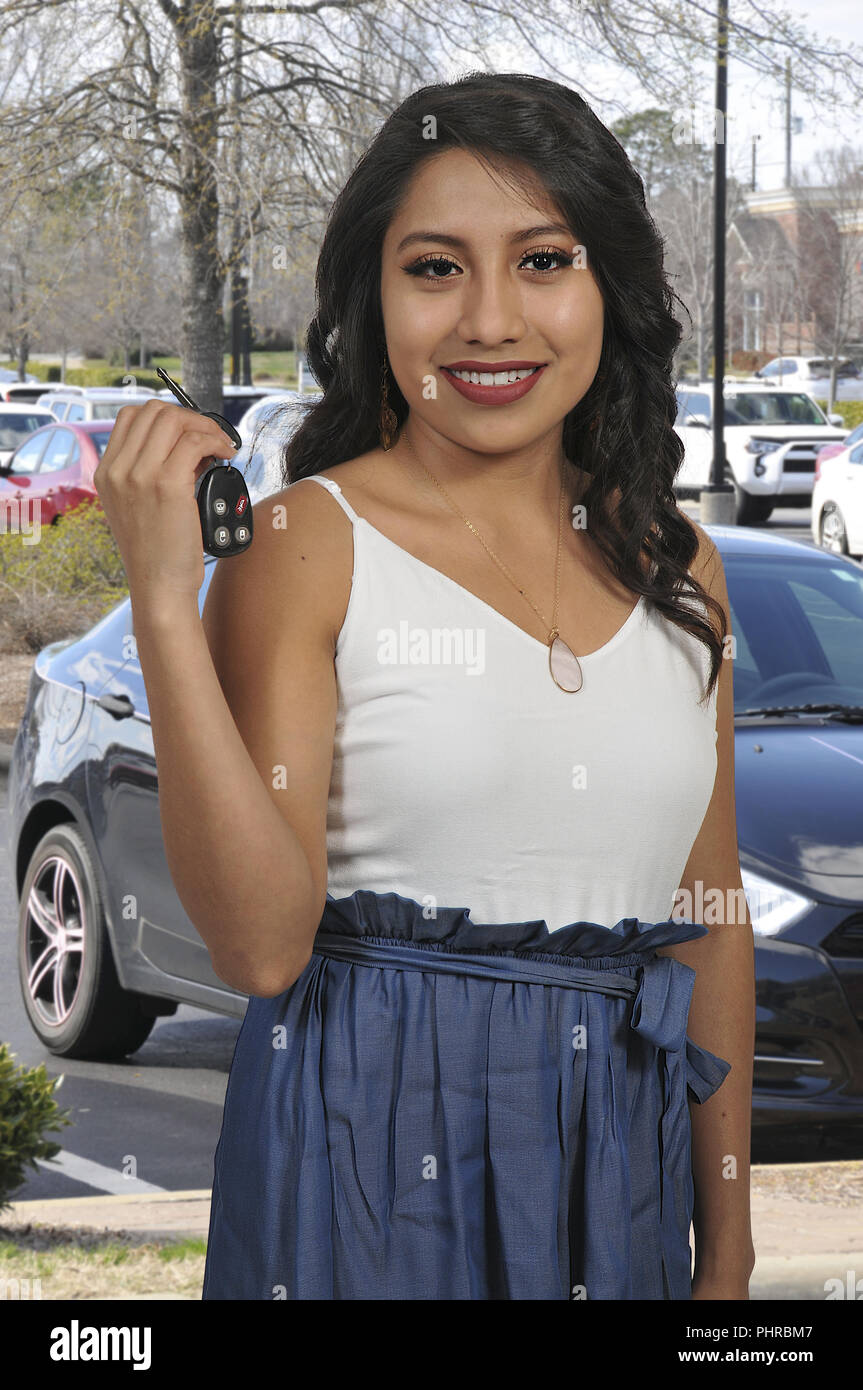 Beautiful woman enjoying purchase hi-res stock photography and images ...