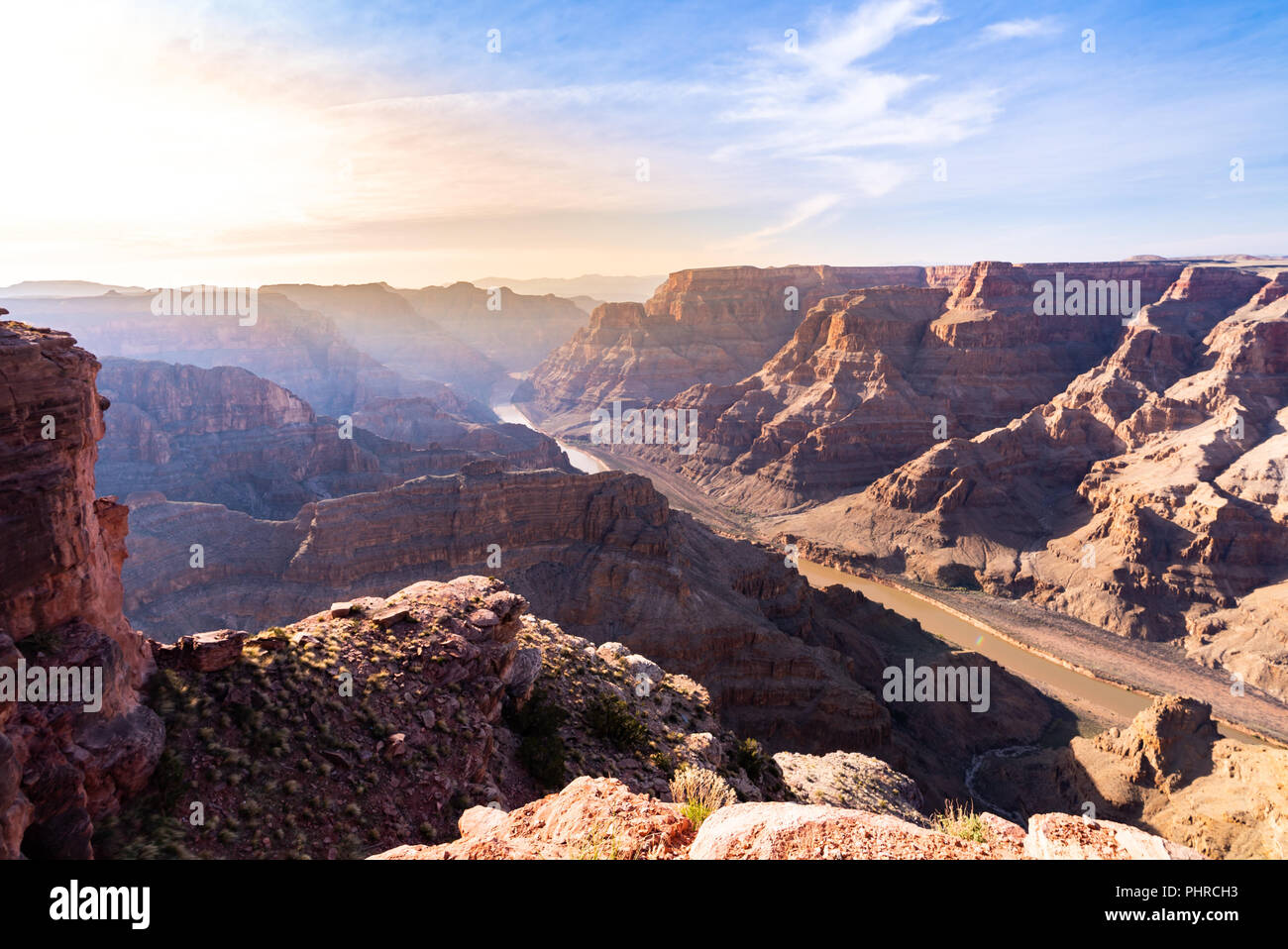 West rim of Grand Canyon Stock Photo - Alamy