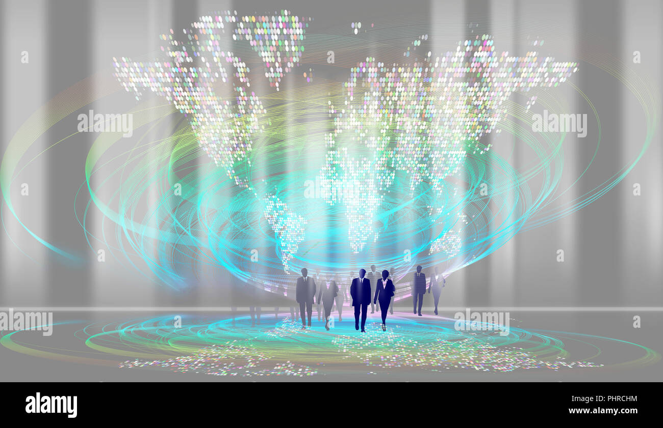 team human robots, artificial intelligence Stock Photo - Alamy