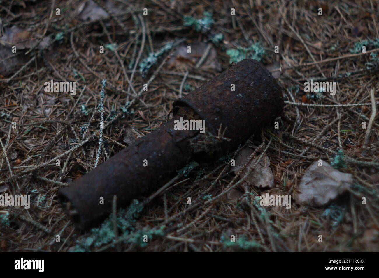 RGD-33 Soviet rusty grenade Stock Photo - Alamy