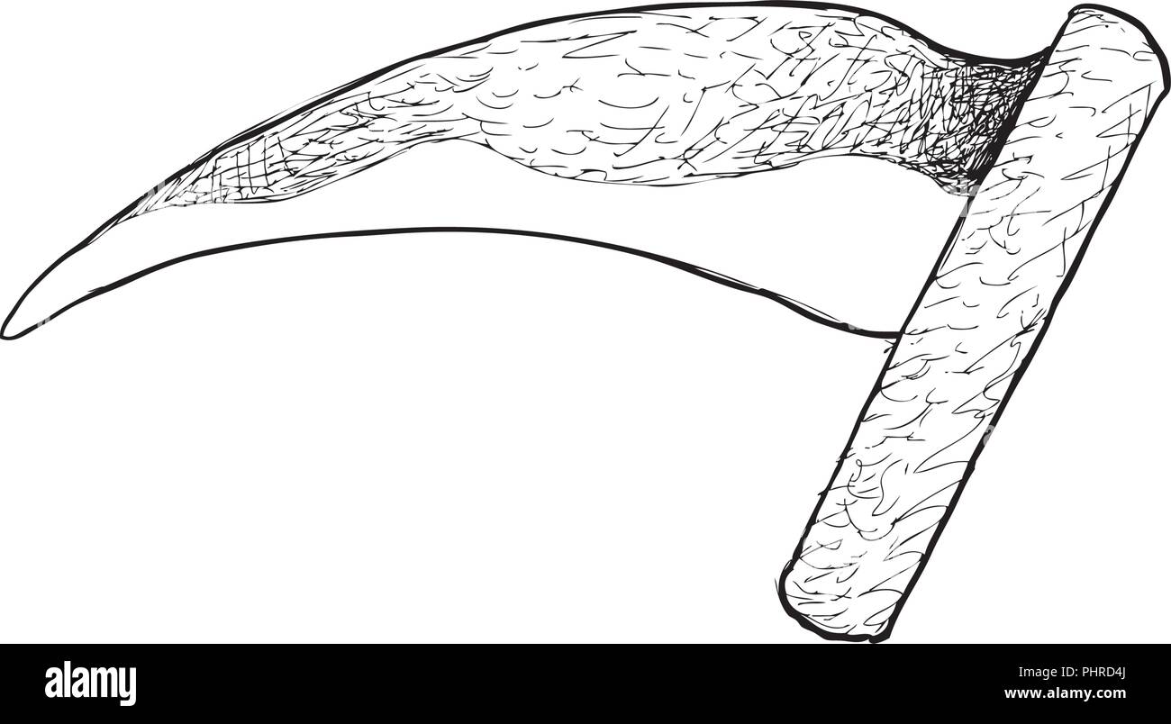 Reaping hook Stock Vector Images - Alamy