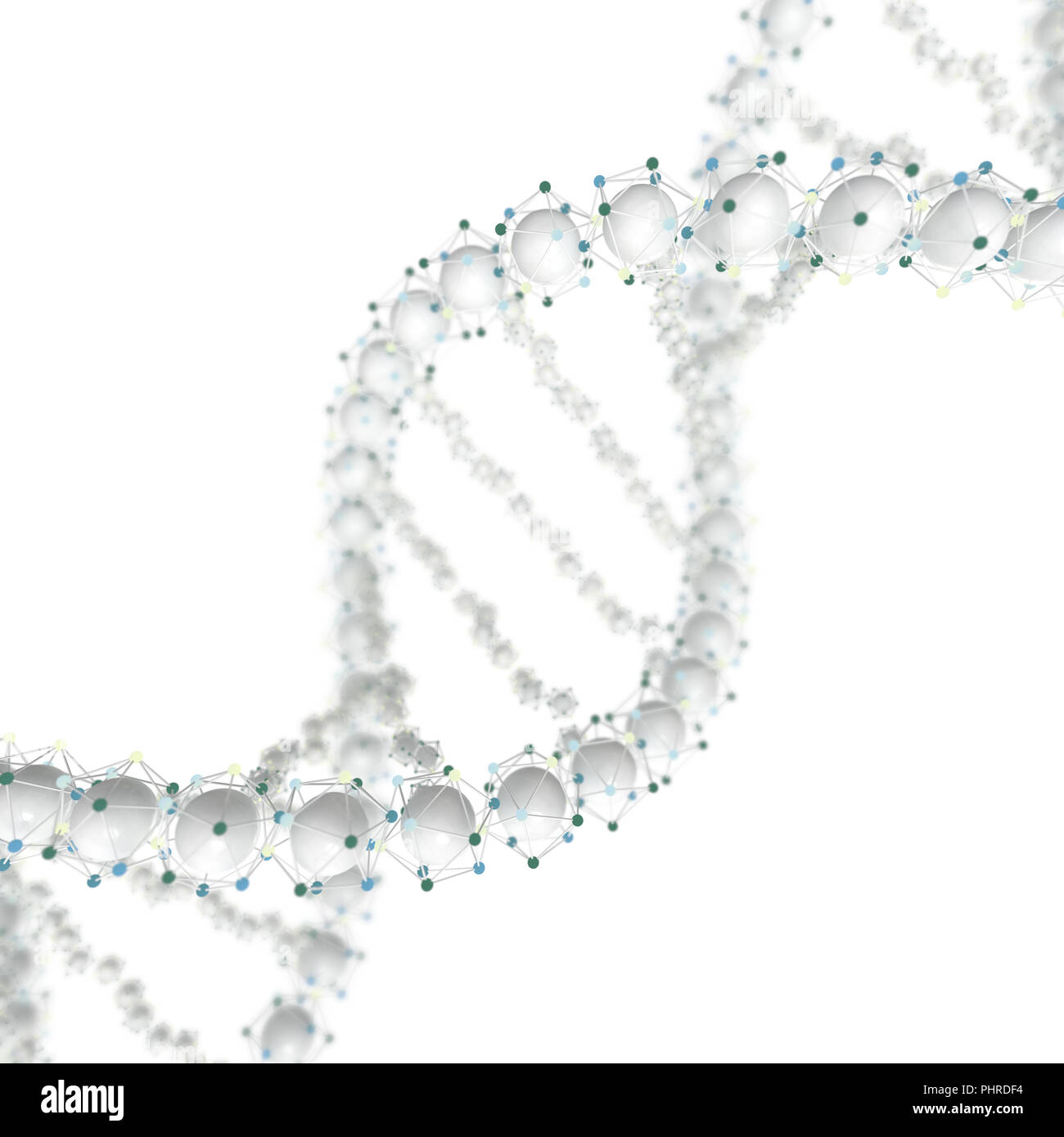 DNA chain. Abstract scientific background. Beautiful illustraion ...