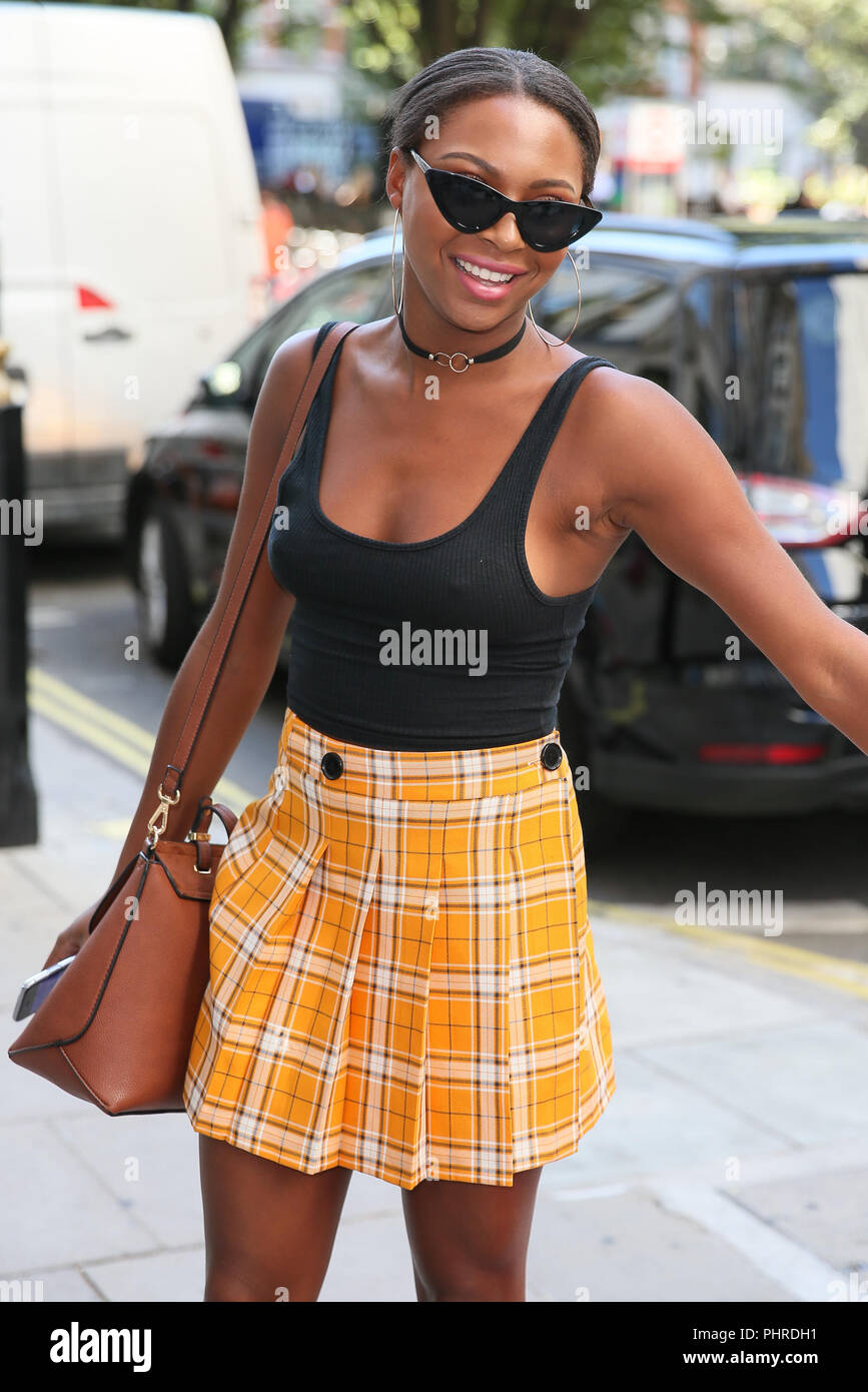 Love Island Contestants visiting Heat Radio Studios - London Featuring ...