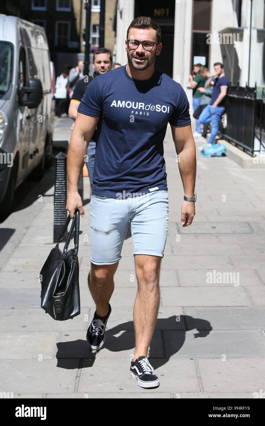 Alex Miller seen leaving Bauer Media after doing radio interviews ...