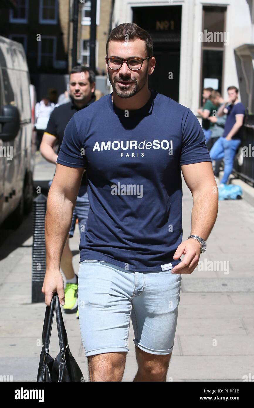 Alex Miller seen leaving Bauer Media after doing radio interviews ...