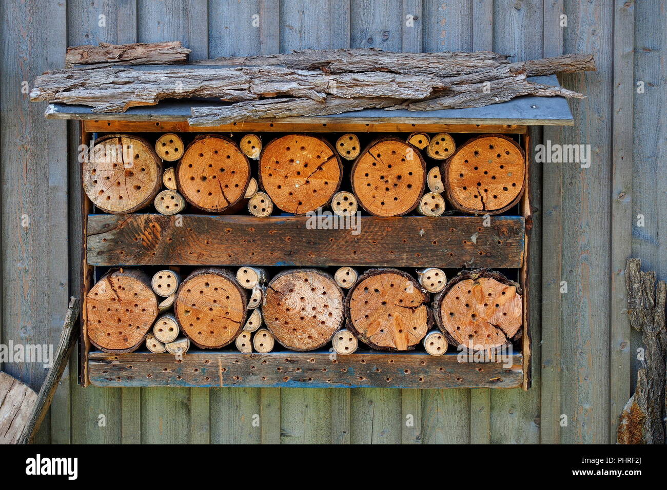 Bug hotel insect house hi-res stock photography and images - Alamy