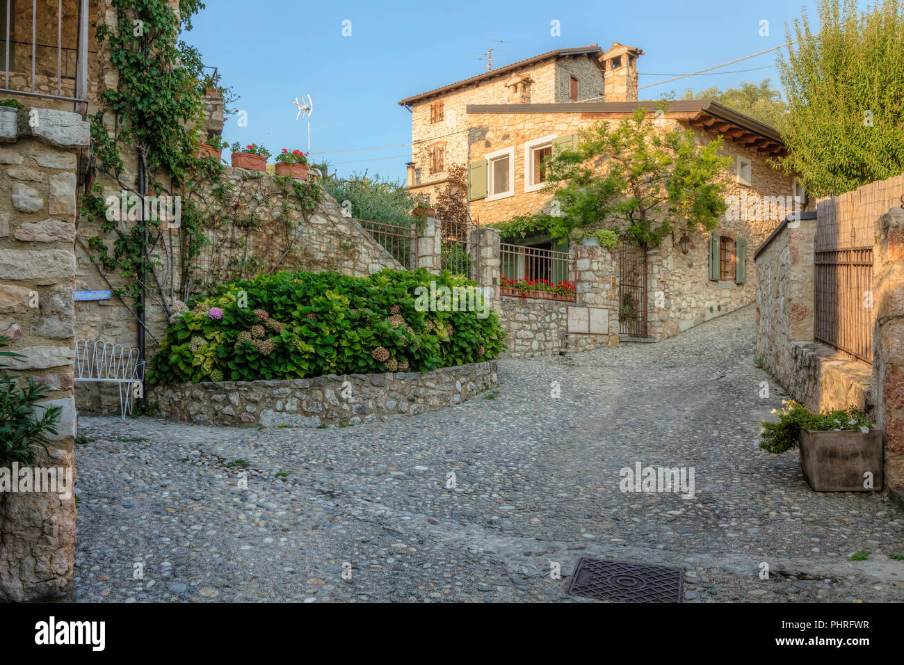Crero, San Siro, Veneto, Lake Garda, Italy, Europe Stock Photo - Alamy