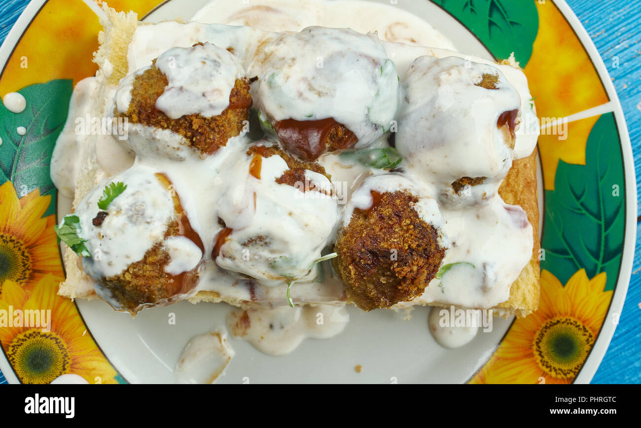 turkish ravioli Papara Stock Photo - Alamy