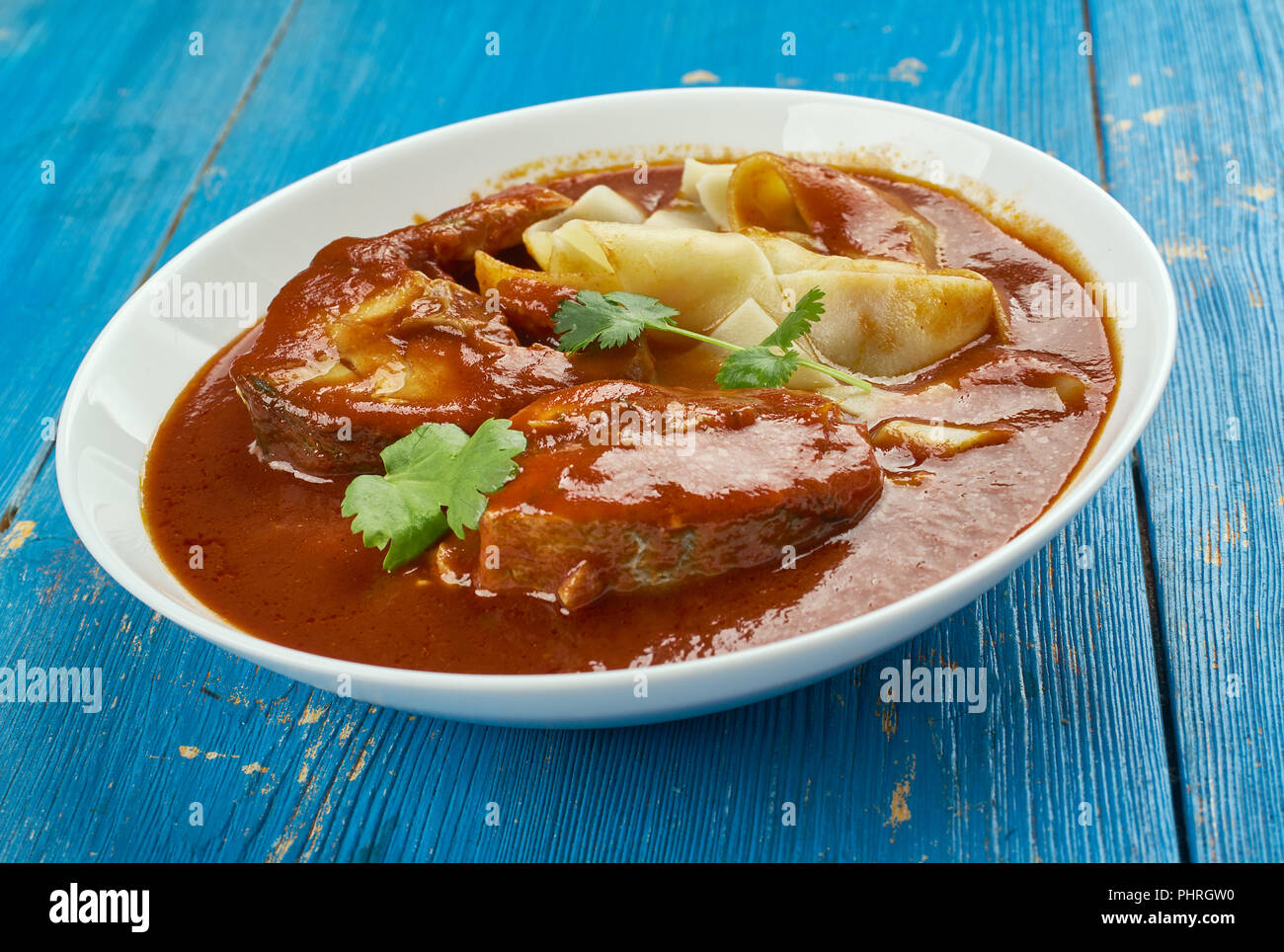Croatian fish paprika Stock Photo - Alamy