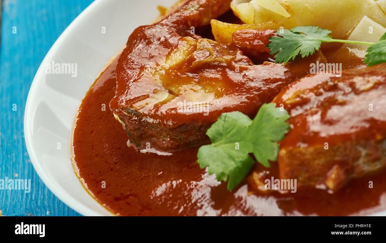 Croatian fish paprika Stock Photo - Alamy