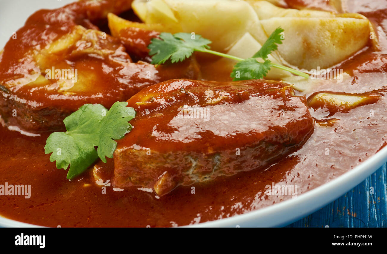 Croatian fish paprika Stock Photo - Alamy