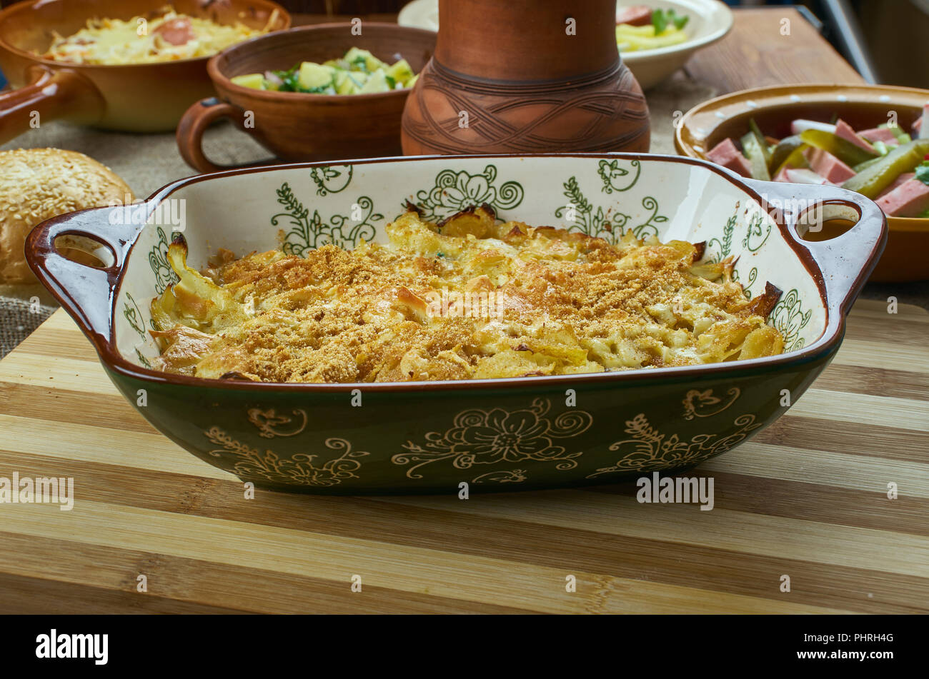 Bavarian Cabbage Casserole Stock Photo - Alamy