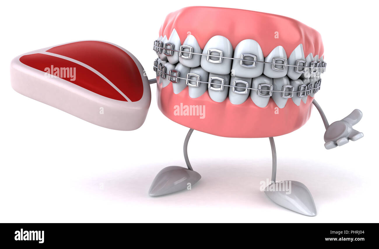 Comedy teeth mouth illustration hi-res stock photography and images - Alamy