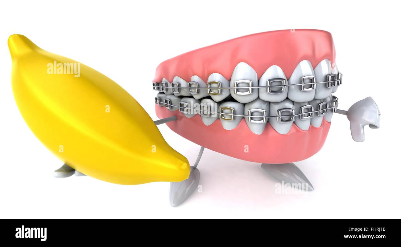 Comedy teeth mouth illustration hi-res stock photography and images - Alamy