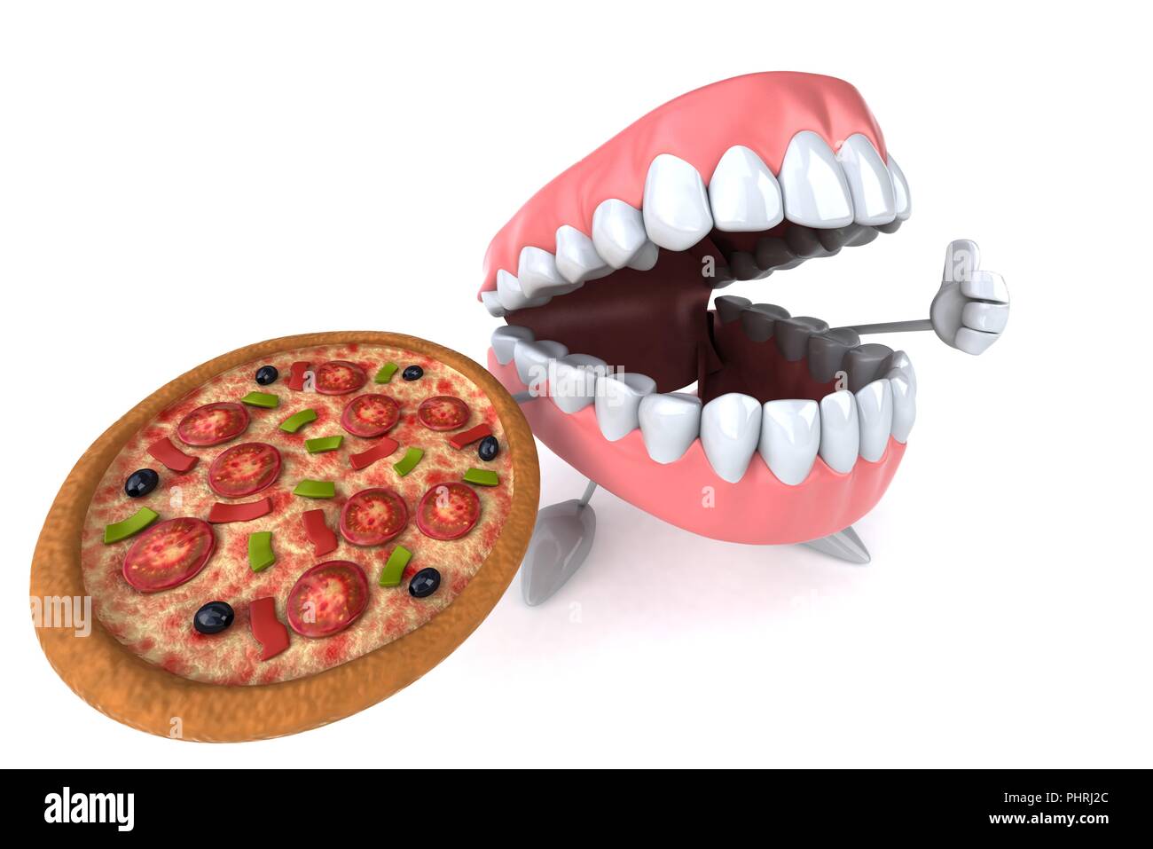 Comedy teeth mouth illustration hi-res stock photography and images - Alamy