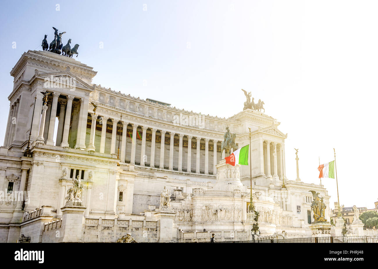 The Vittoriano national italian monument in Rome Stock Photo - Alamy