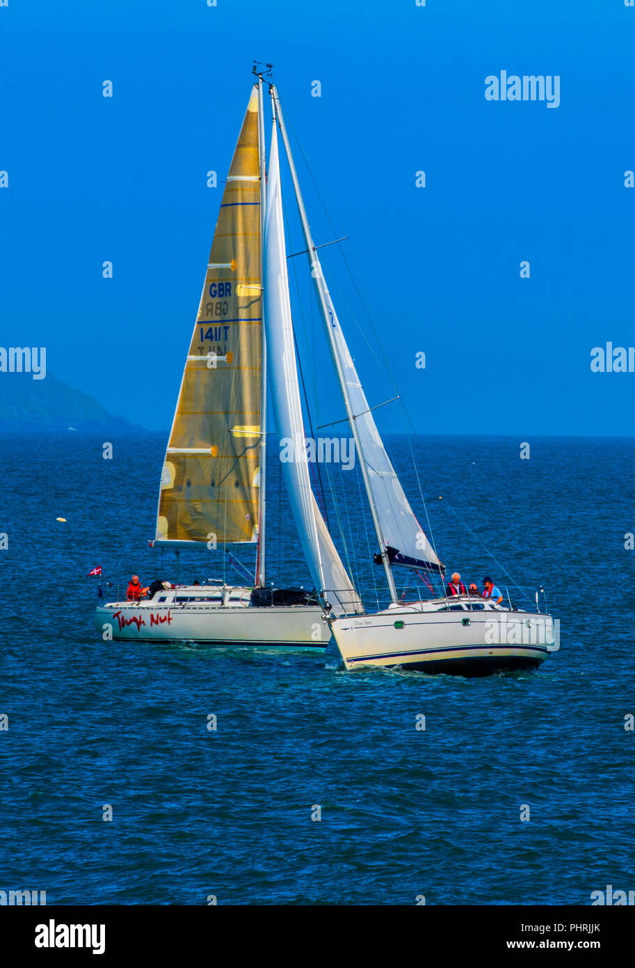 Sailing Boats Howth Co. Dublin. Ireland Stock Photo - Alamy