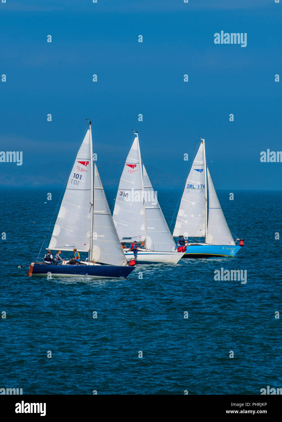 Sailing Boats Howth Co. Dublin. Ireland Stock Photo - Alamy
