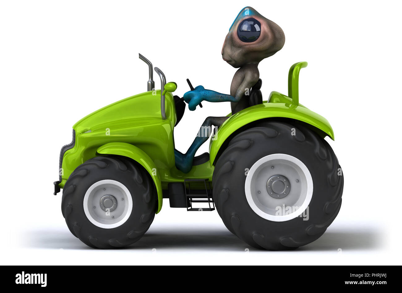 Scary tractor Cut Out Stock Images & Pictures - Alamy