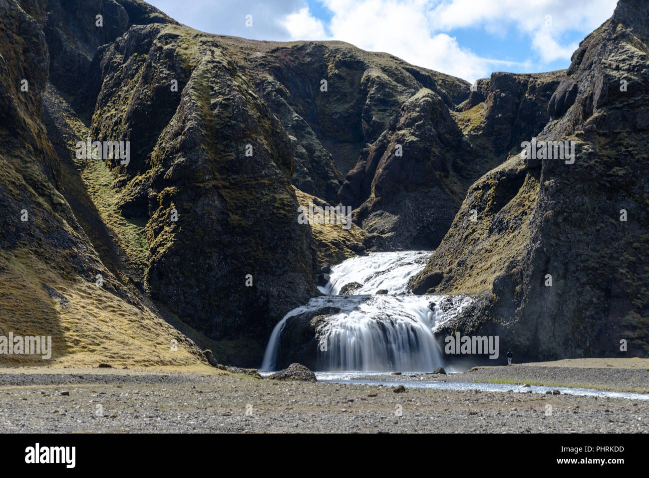 Stjornarfoss waterfall hi-res stock photography and images - Alamy