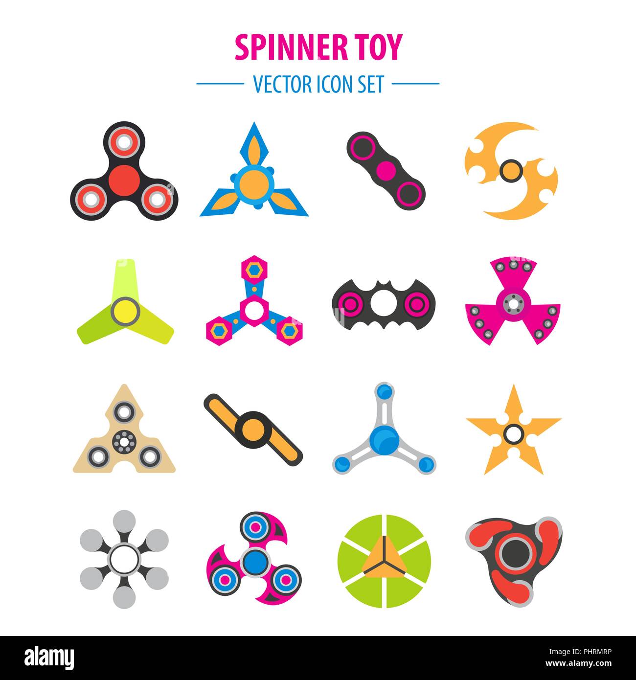 Hand spinner Stock Vector Images - Alamy