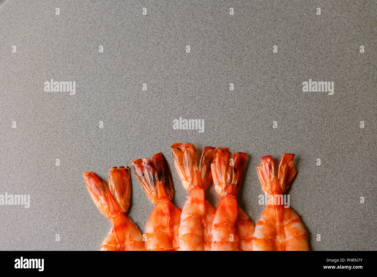 Shrimp peeled with tails hi-res stock photography and images - Alamy