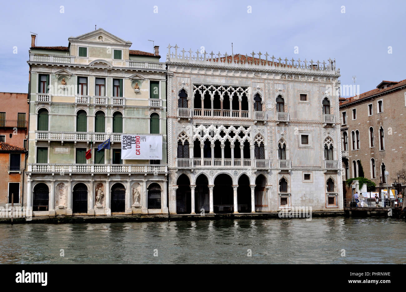The art museum Galleria Giorgio Franchetti alla Ca' d'Oro on the Grand ...