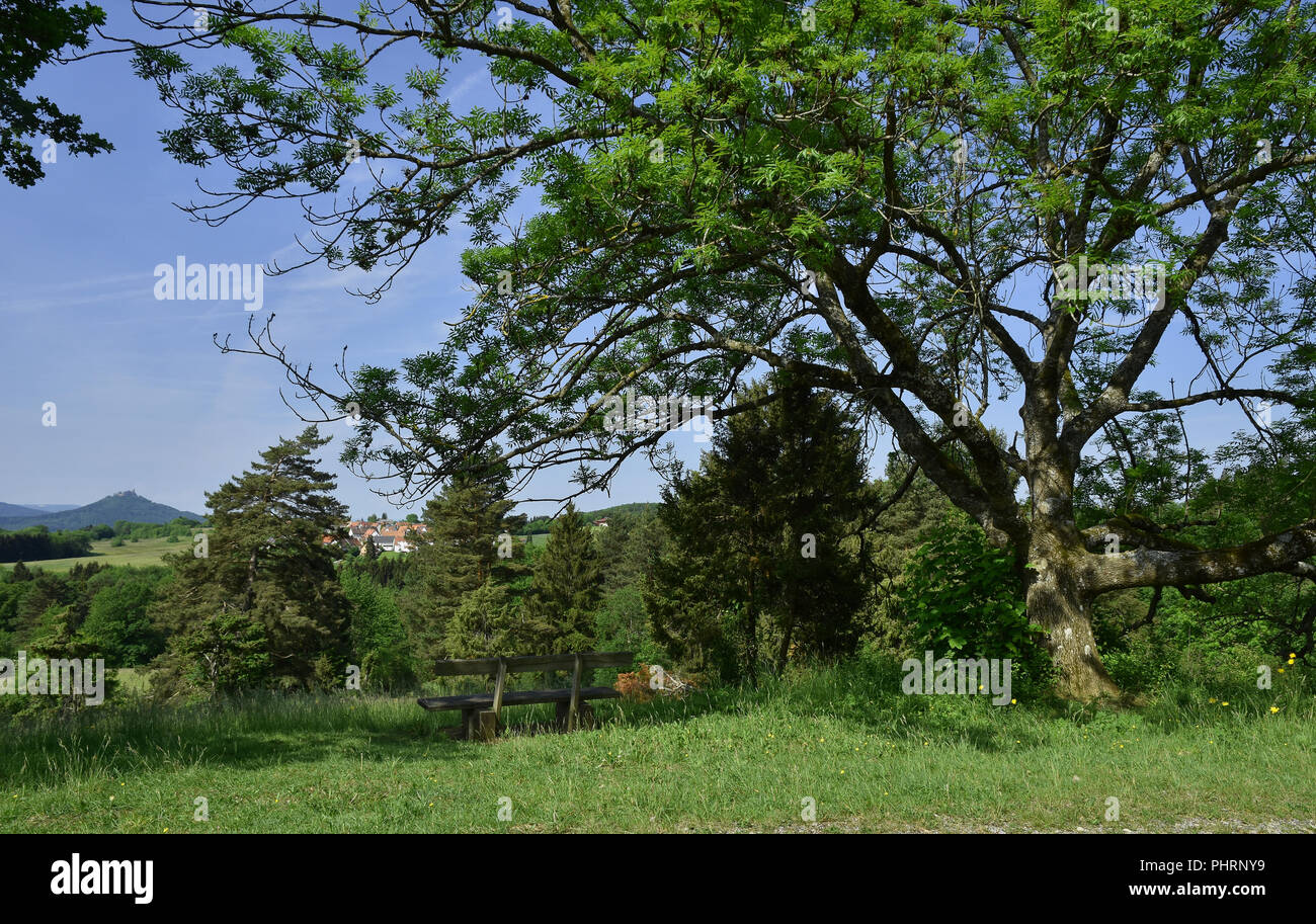 landscape swabian jura; swabian alps Stock Photo - Alamy