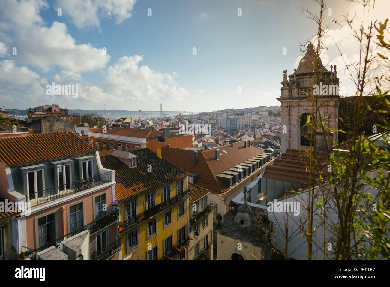 Portuguese rooftop hi-res stock photography and images - Alamy