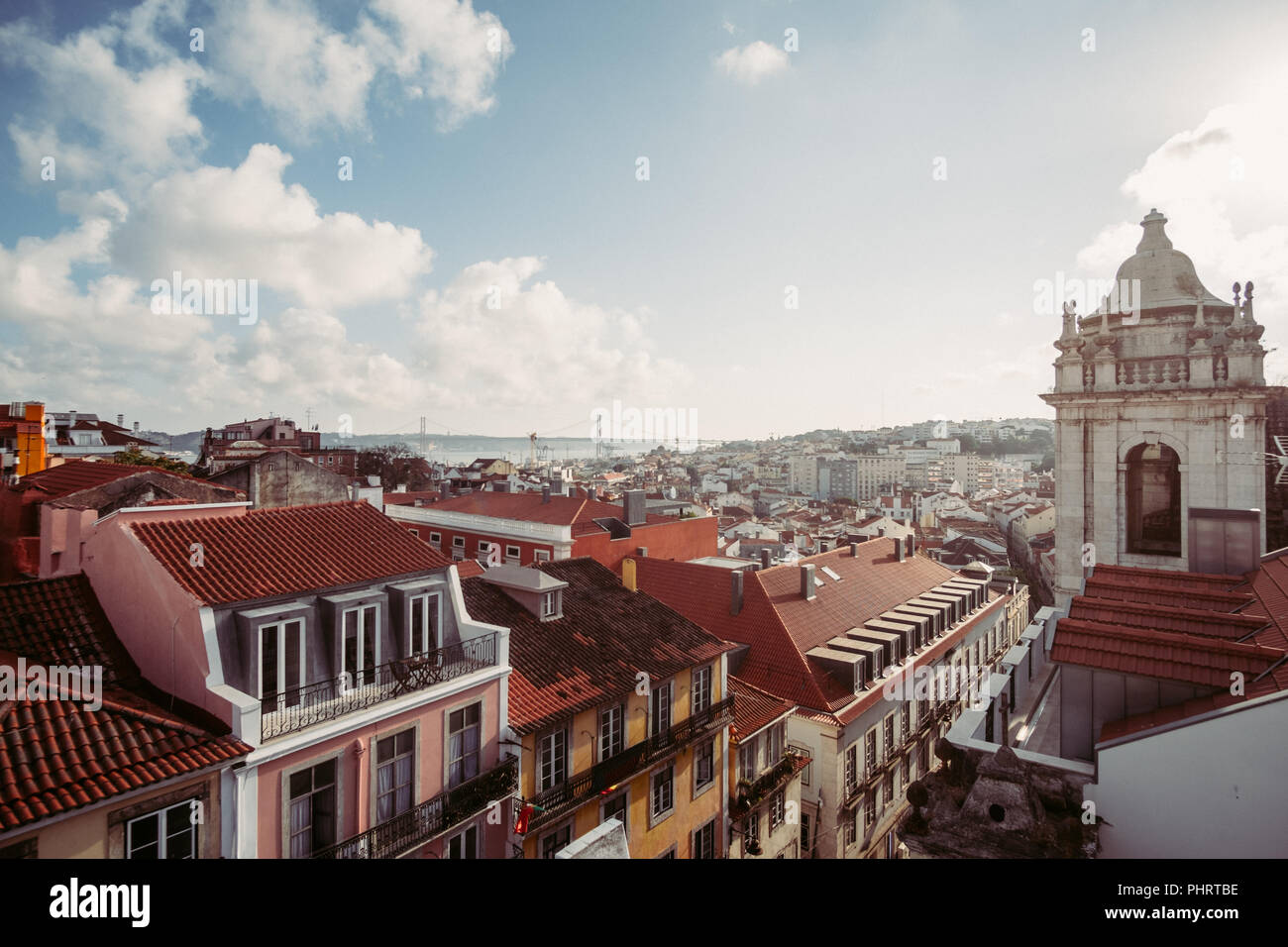 Rooftop view lisbon portugal hi-res stock photography and images - Alamy