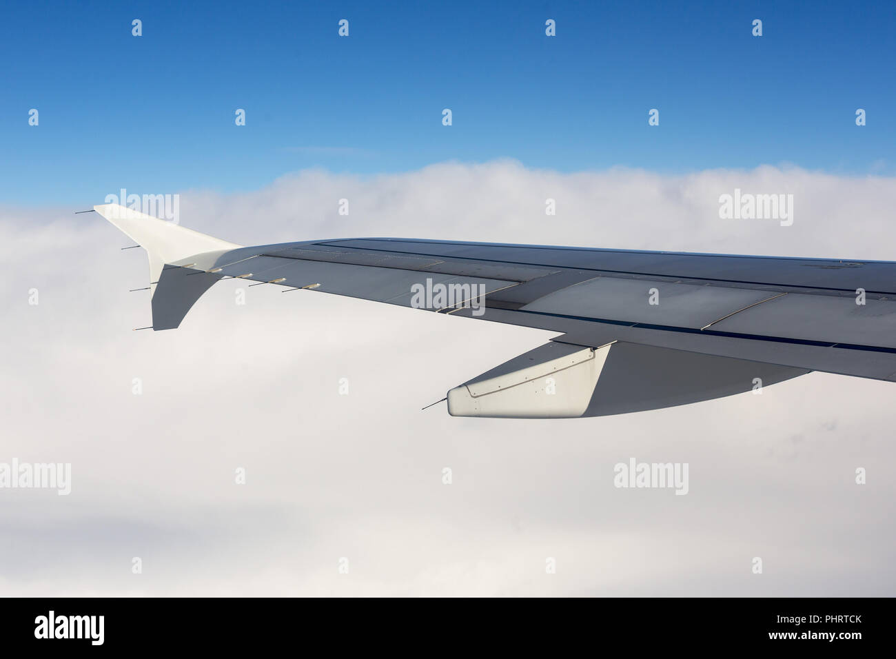 Airplane in flight Stock Photo - Alamy